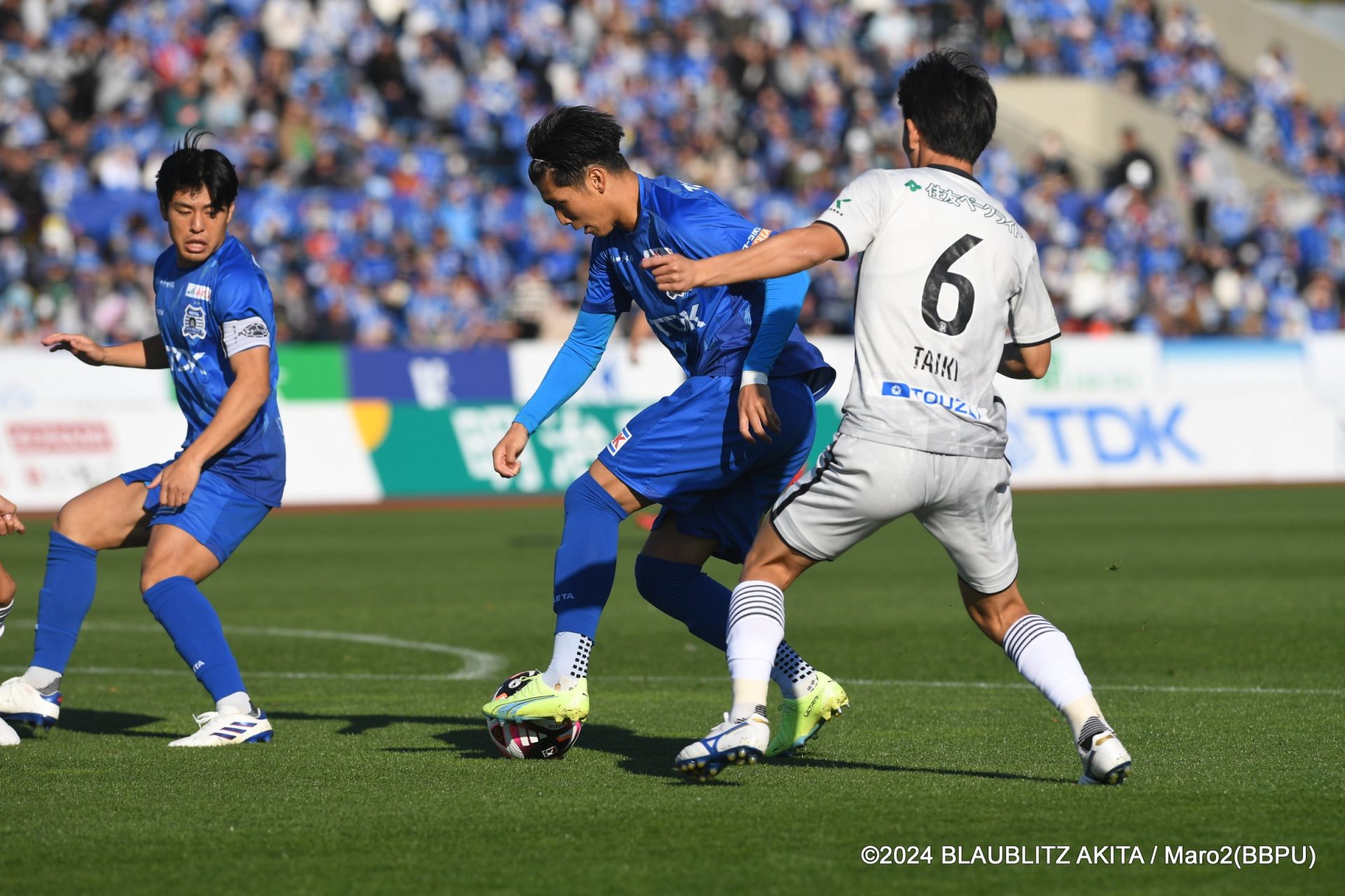 J2 第38節 ブラウブリッツ秋田 VS 藤枝MYFC | ブラウブリッツ秋田
