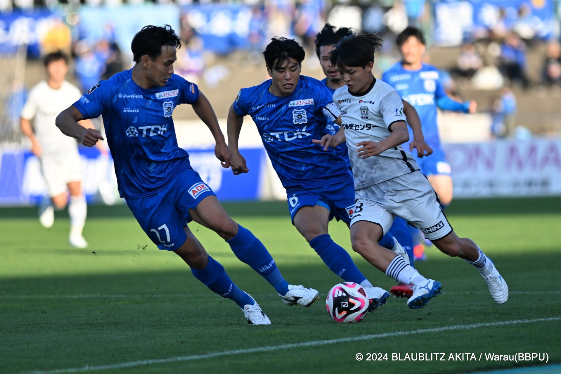 J2 第38節 ブラウブリッツ秋田 VS 藤枝MYFC | ブラウブリッツ秋田