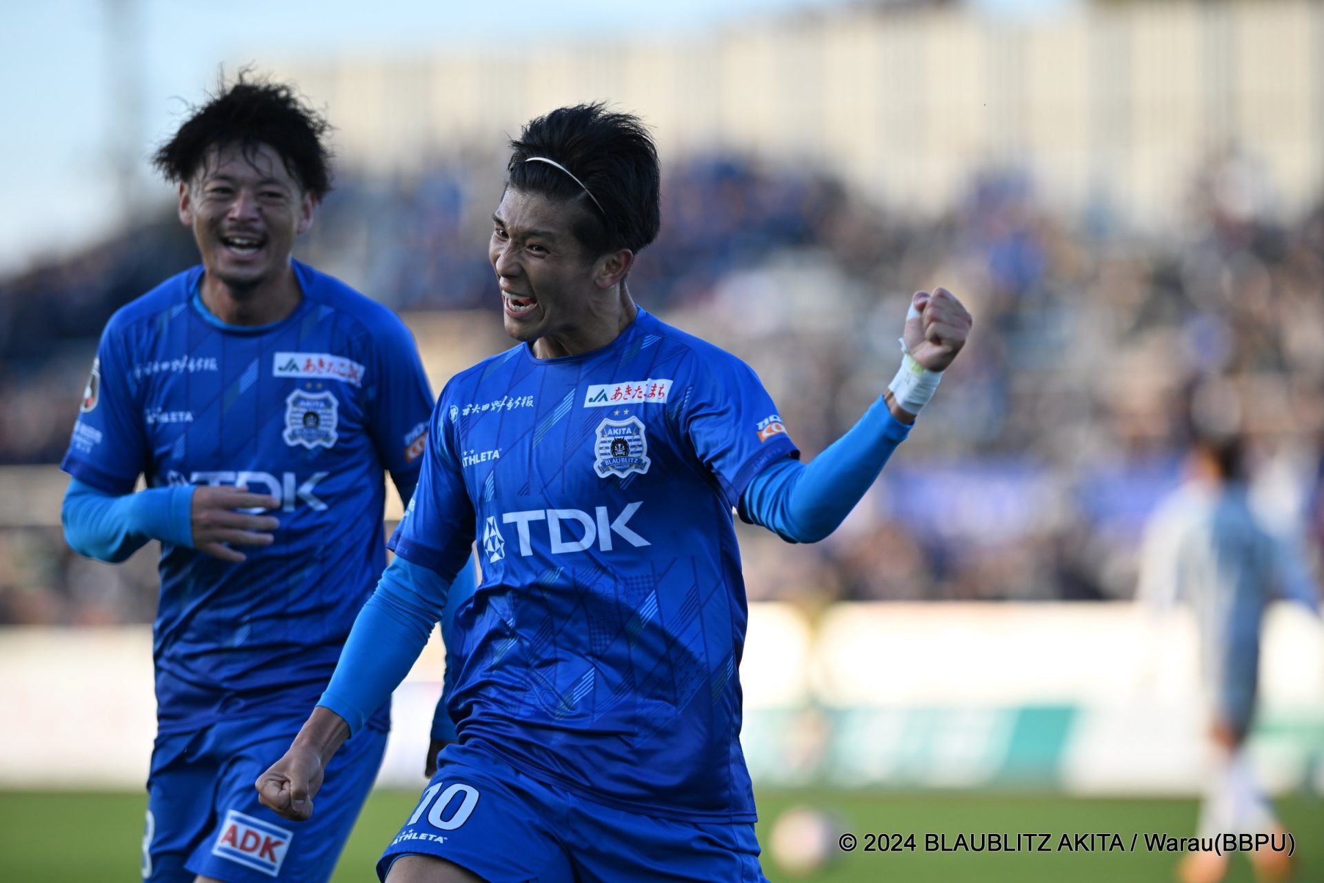 J2 第38節 ブラウブリッツ秋田 VS 藤枝MYFC | ブラウブリッツ秋田